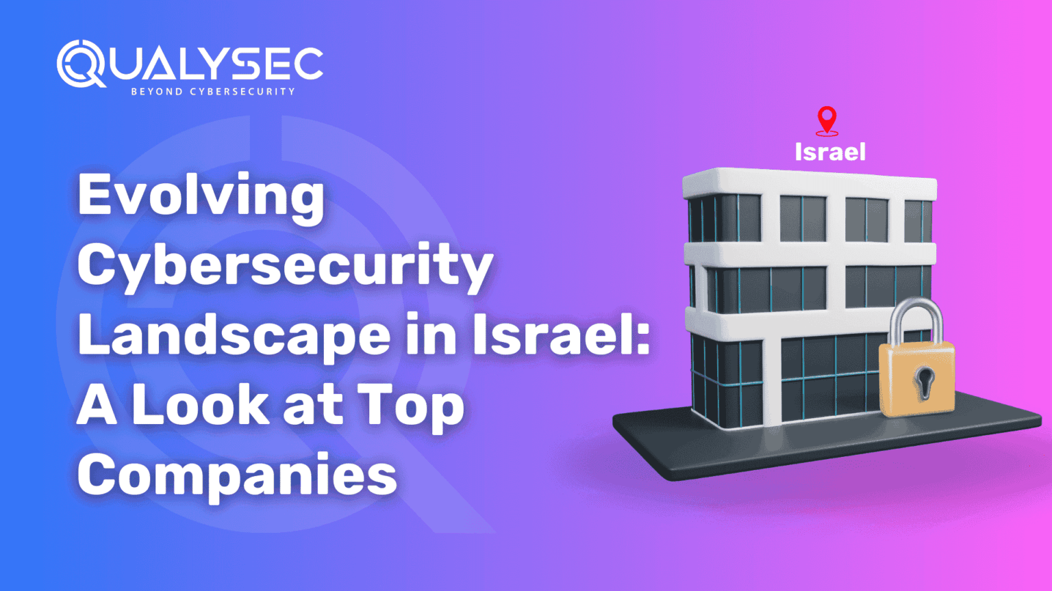 Cybersecurity Companies In Israel 2023 | Qualysec