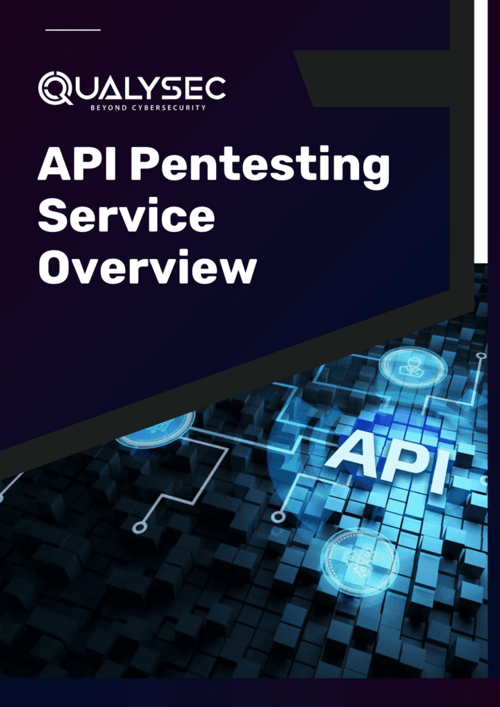 API Penetration Service Overview - Qualysec