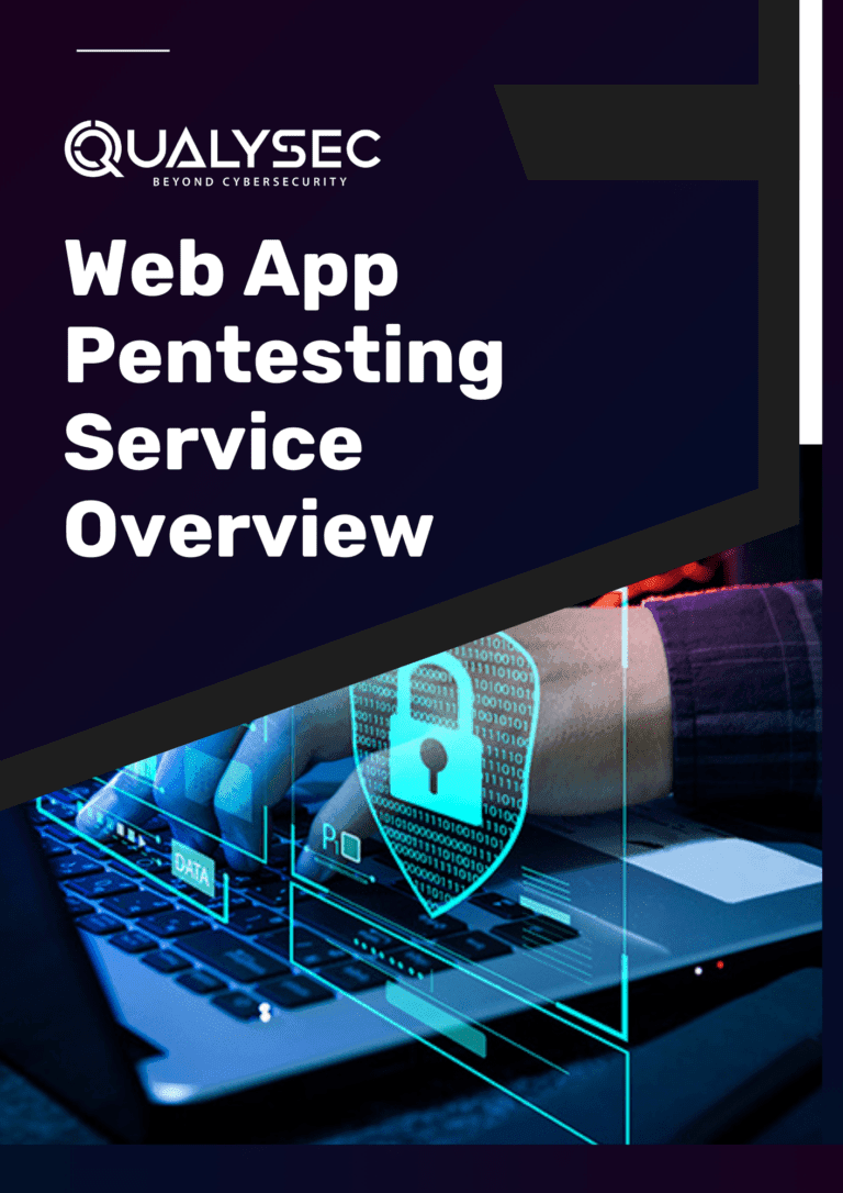 Web App Penetration Service Overview - Qualysec